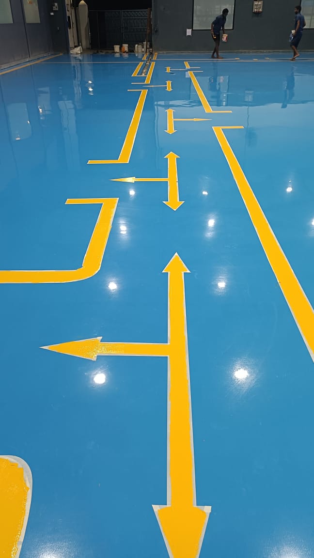 Epoxy Flooring Job Work - SS ENGINEERING & CONTROLS